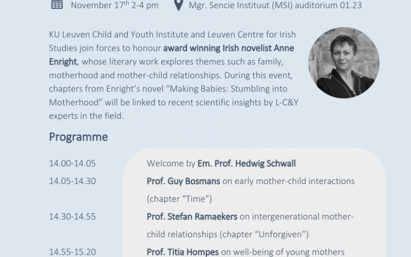 Anne Enright and Lucy Caldwell in conversation | Efacis